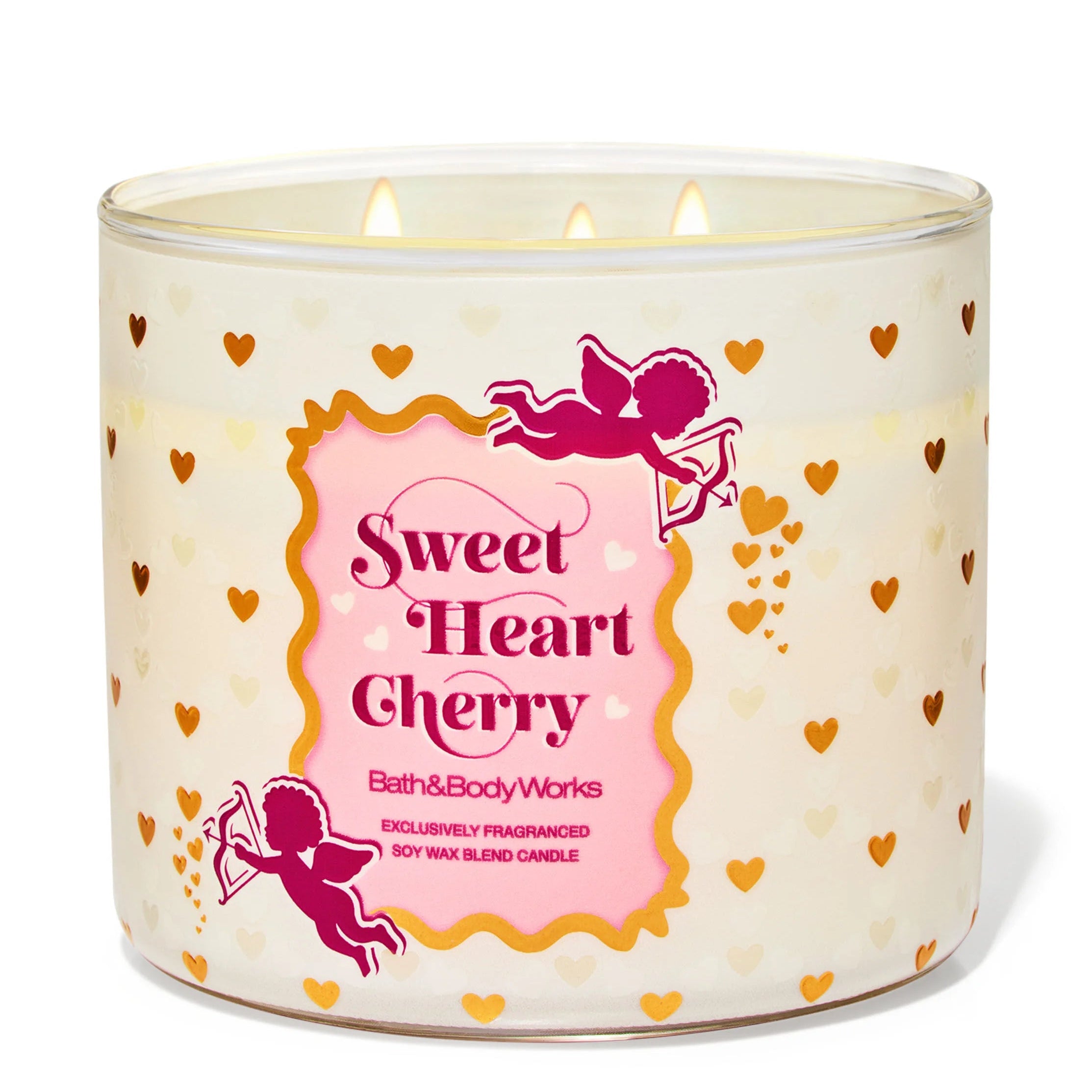 Sweetheart Cherry 3 Wick Candle | Vela aromática de 3 mechas - 411 gr ...